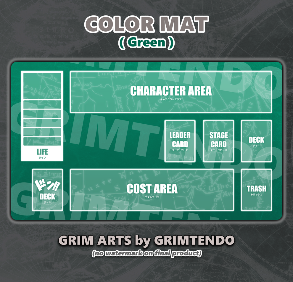 Color Playmat – GRIM ARTS