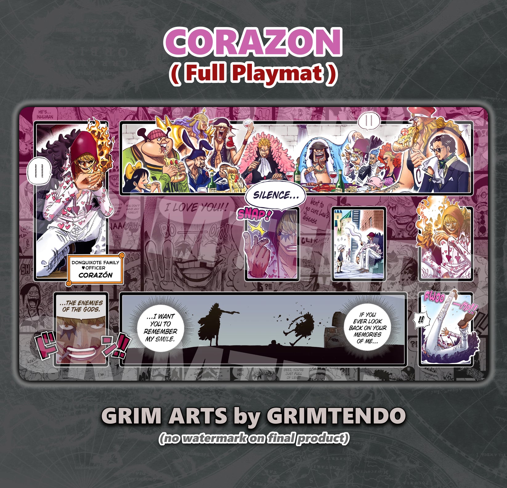 Corazón (Full Playmat) – GRIM ARTS
