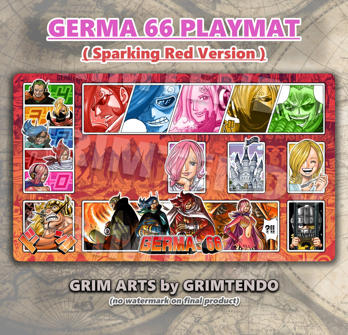 Germa 66 (Full Playmat) – GRIM ARTS