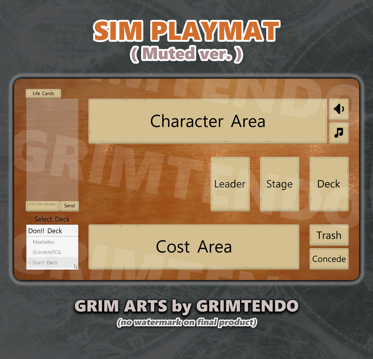 Sim Playmat – GRIM ARTS