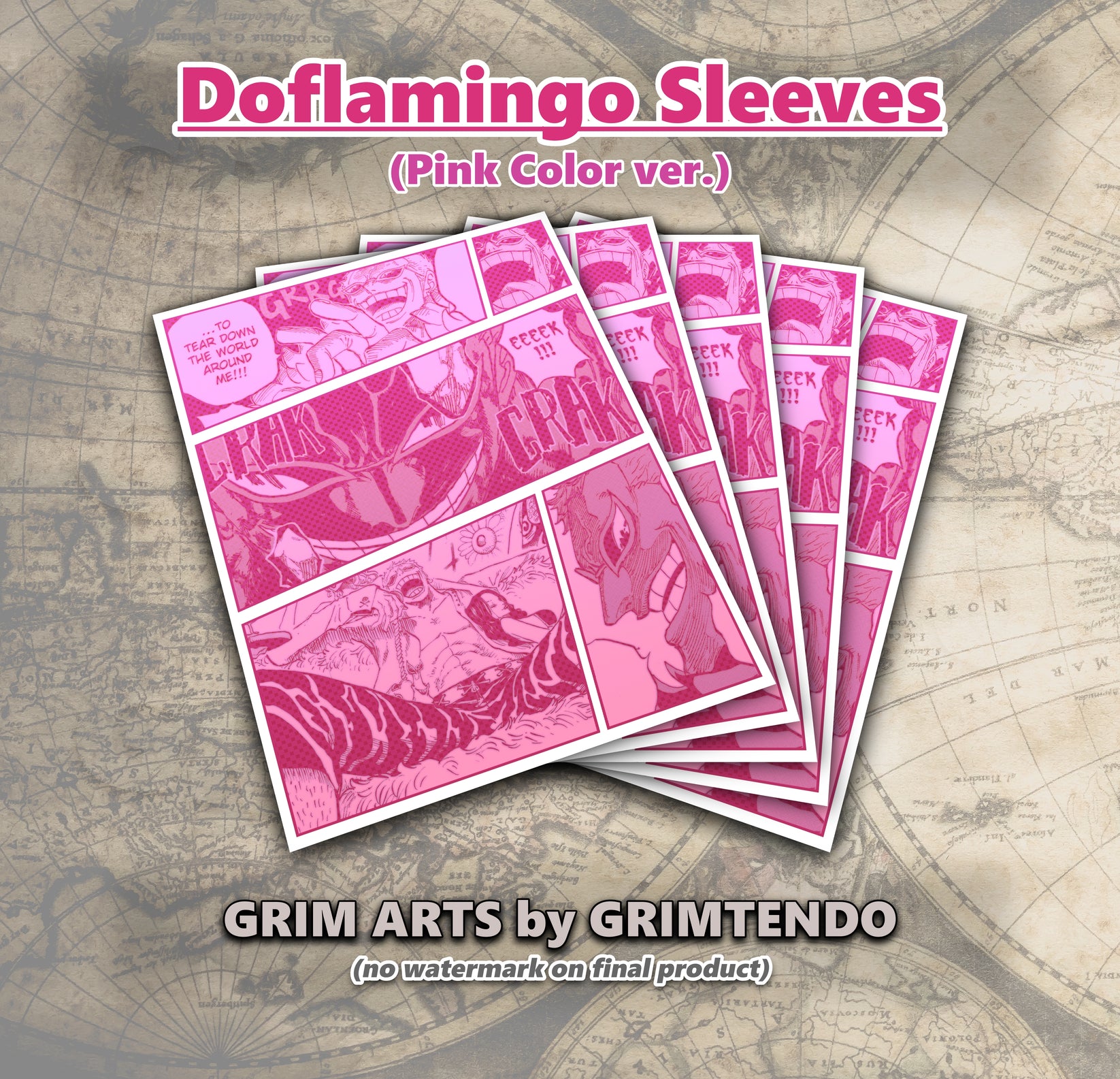 TCG Sleeves - Doflamingo – GRIM ARTS